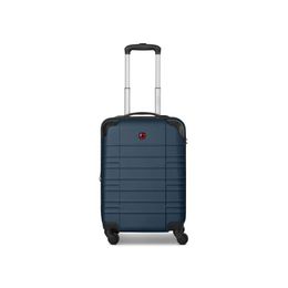 Wenger Amplar Evo 4 Rollen Kabinentrolley S 53 cm mit Dehnfalte in navy blue | Gr.: onesize