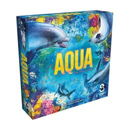 Asmodee Aqua Bunte Unterwasserwelten Familienspiel Legespiel 1-4 Spieler 8+ Deutsch | Gr.: onesize
