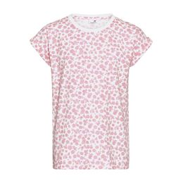 Kangaroos T-Shirt in rosa gebl&uuml;mt | Gr.: 140/146