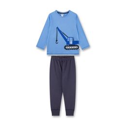 Sanetta Pyjama in Blau | Gr.: 128