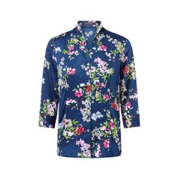 Franco Callegari Bluse in indigo mehrfarbig - 0069 | Gr.: 42