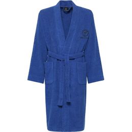 Carlo Colucci Bademantel Vito in Royalblau | Gr.: XL