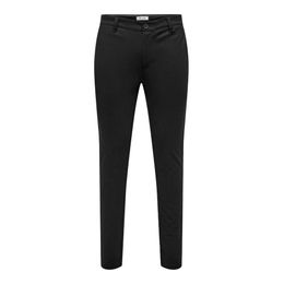 Only & Sons Only&Sons Elegante Stoffhose Stretch Chino Pants Business ONSTHOR in Schwarz | Gr.: W30/L34