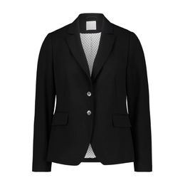 BETTY & CO BETTY & CO Klassischer Blazer mit Taschen in Schwarz | Gr.: 42