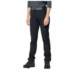 Jack Wolfskin Stoffhose f&uuml;r Damen in schwarz | Gr.: 46