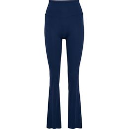 Hummel Leggings Hmlyoga Damen in DRESS BLUES | Gr.: M