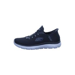Skechers Sportliche Slipper in Schwarz | Gr.: 48.5