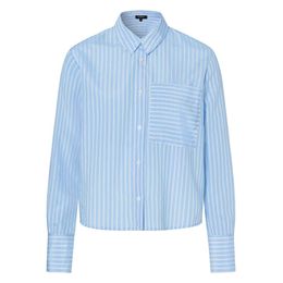 More & More More & More Streifenbluse in fresh skyblue white woven blouse stripe | Gr.: 42
