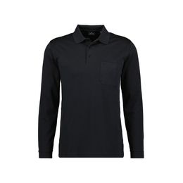 Ragman Poloshirt in Schwarz | Gr.: S