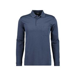 Ragman Poloshirt in Blau | Gr.: 3XL