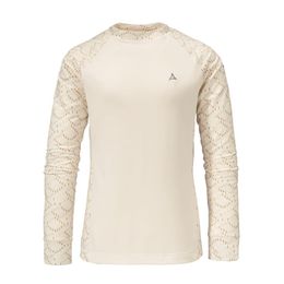 Sch&ouml;ffel Sch&ouml;ffel T-Shirt "Longsleeve Kasos L" in whisper white | Gr.: 44