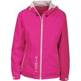 Pro X PRO-X elements Regenjacke "LADY FLASH" in Neon Pink | Gr.: 40