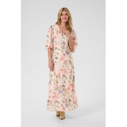 Cream Kleid CRHailey Feminine in Sepia Rose Flower | Gr.: 34