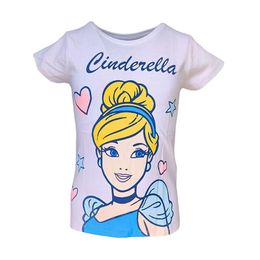 Disney Princess T-Shirt Cinderella in Wei&szlig; | Gr.: 98