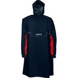 Pro X PRO-X elements Rad-Poncho "BERN" in Marineblau/Rot | Gr.: M/L
