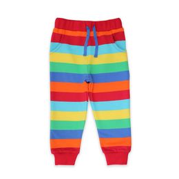 Toby tiger Jogginghose mit Blockstreifen in bunt | Gr.: 98