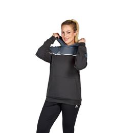 Damen Change By Erima Kapuzensweat in black grey/slate grey/wei&szlig; | Gr.: 40