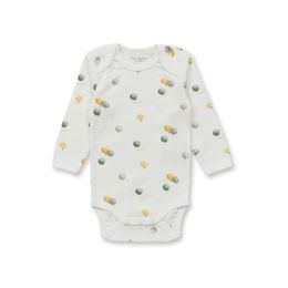 Sense Organics Bio Baby Langarmbody mit Baumdruck, Modell YVON | Gr.: 62/68