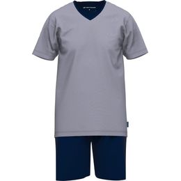 Tom Tailor Shorty Nevada in blau-dunkel-Ringel | Gr.: 50