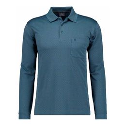 Ragman Poloshirt Jacquard in Gr&uuml;n | Gr.: L