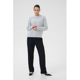 Kaffe Strickpullover KAroxy Regular fit in Light Grey Melange | Gr.: S