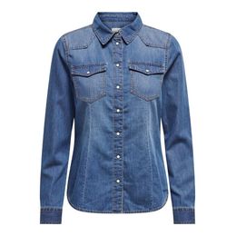 Only Jeanshemd in Medium Blue Denim | Gr.: XS
