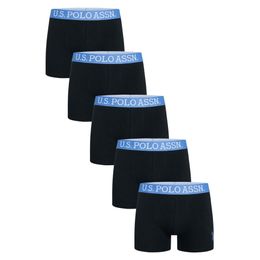 U.S. Polo Assn. Boxershorts P-008 in Schwarz-Blue | Gr.: L