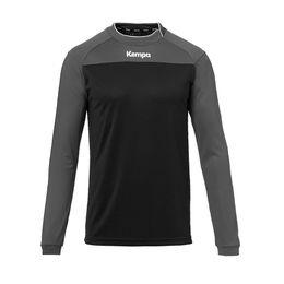 Kempa Longsleeve PRIME LANGARMSHIRT in schwarz/anthra | Gr.: M