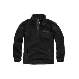 Brandit Zip-Kapuzenpullover in black | Gr.: 4XL