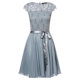 Swing Abendkleid in indigo - 0005 | Gr.: 44