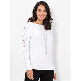WITT WEIDEN Pullover in ecru | Gr.: 52