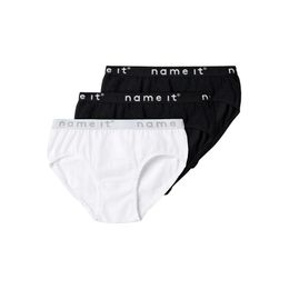 name it Slip 3er Pack in black | Gr.: 104