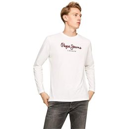 Pepe Jeans Langarmshirt EGGO LONG N in Wei&szlig; | Gr.: M