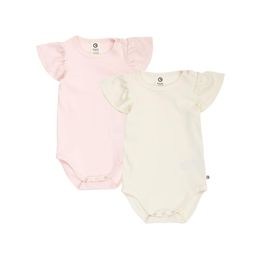 m&uuml;sli Kurzarmbody 2er-Pack in Tofu / Prim Rose | Gr.: 92