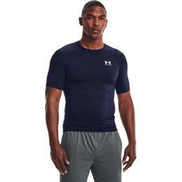 Under Armour T-Shirt "T-Shirt HeatGear Armour" in Blau | Gr.: XL