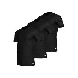 Adidas 3er Pack V-Neck T-Shirt in Schwarz | Gr.: S
