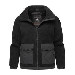 Ragwear Pl&uuml;schjacke Arctika in Black | Gr.: L