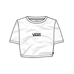 Vans Top "Flying V Crew Crop Ii" in Wei&szlig; | Gr.: L