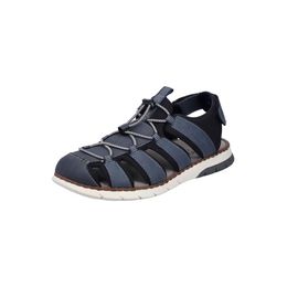 Rieker Komfort Sandalen in Blau | Gr.: 47