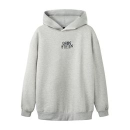 name it Hoodie in Light Grey Melange | Gr.: 158/164