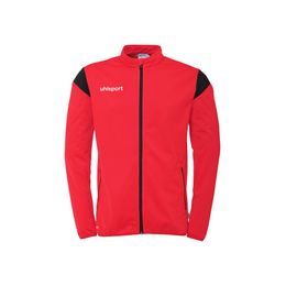Uhlsport Trainingsjacke Squad 27 in rot/schwarz | Gr.: 140