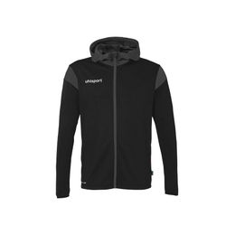 Uhlsport Kapuzenjacke Squad 27 Track Hood in schwarz/anthra | Gr.: 164