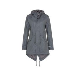 BMS Regenmantel "SoftSkin" in grau | Gr.: 44