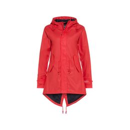 BMS Regenmantel "SoftSkin" in Rot | Gr.: 38