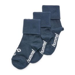 Hummel Long Socken Sora 3-Pack Kinder in BLUE NIGHTS | Gr.: 21-23