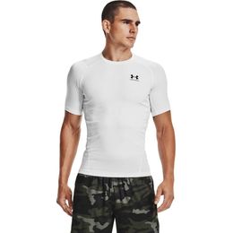 Under Armour T-Shirt "T-Shirt HeatGear Armour" in Wei&szlig; | Gr.: XL