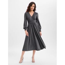 Ambiance Abendkleid in silber schwarz - 0001 | Gr.: 42