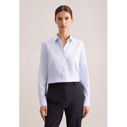 Seidensticker Hemdbluse Slim in Hellblau | Gr.: 34