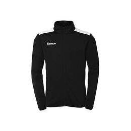 Kempa Trainingsjacke Emotion 27 Poly Jacke Kids in schwarz/wei&szlig; | Gr.: 128