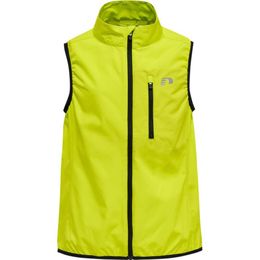 Newline Rei&szlig;verschluss Vest Reflektierend Logo Kids Core Kinder in EVENING PRIMROSE | Gr.: 128
